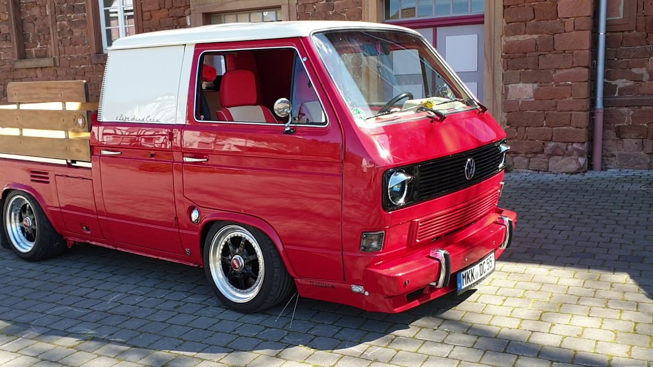 VW.....T3 double cab.....single cab - YouTube