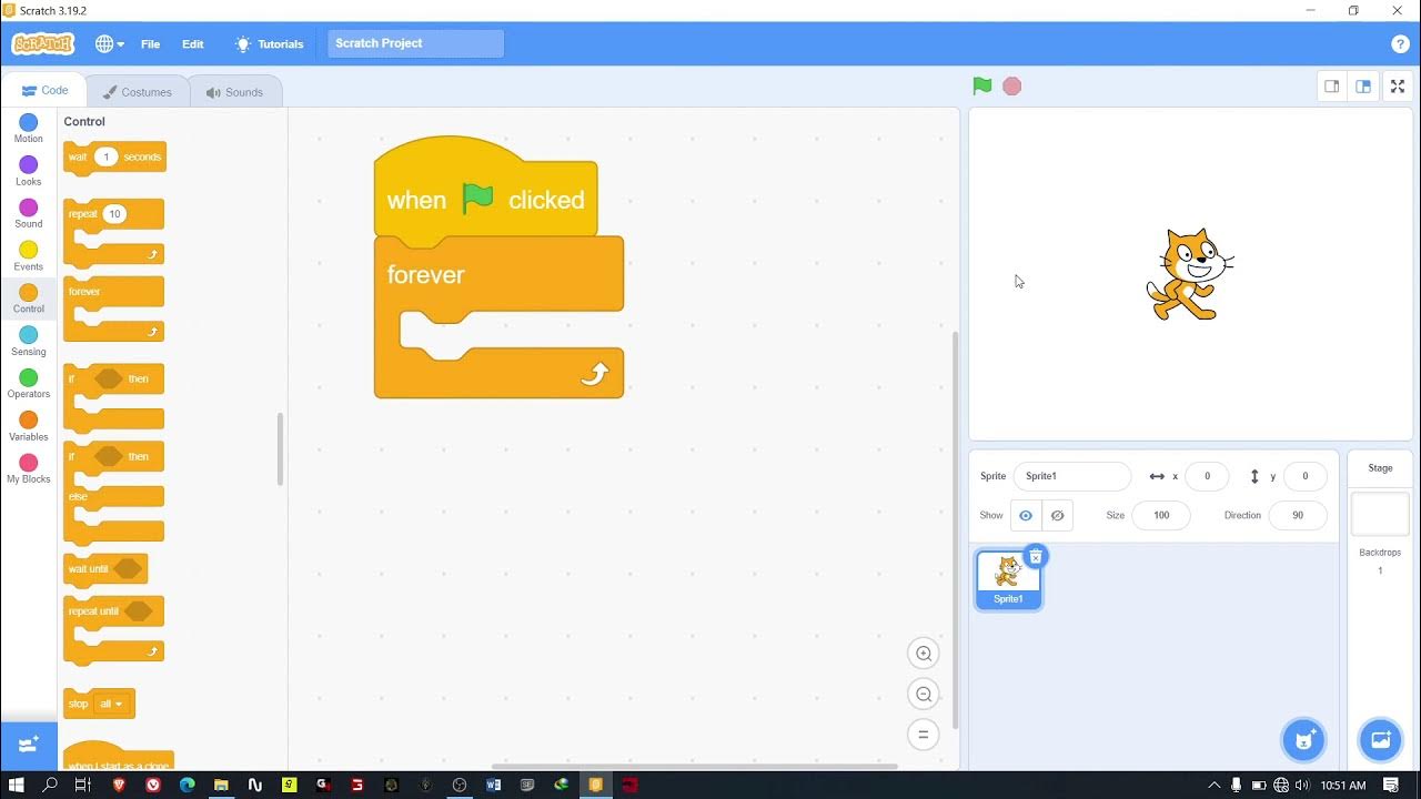 # 07 Learning Scratch - Move sprite towards the mouse pointer - YouTube