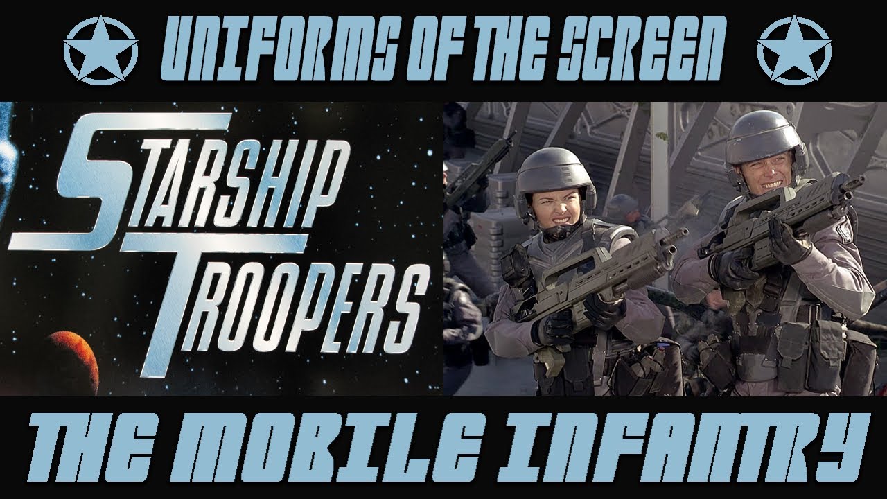 Starship Troopers The Mobile Infantry | Uniforms of The Screen - YouTube