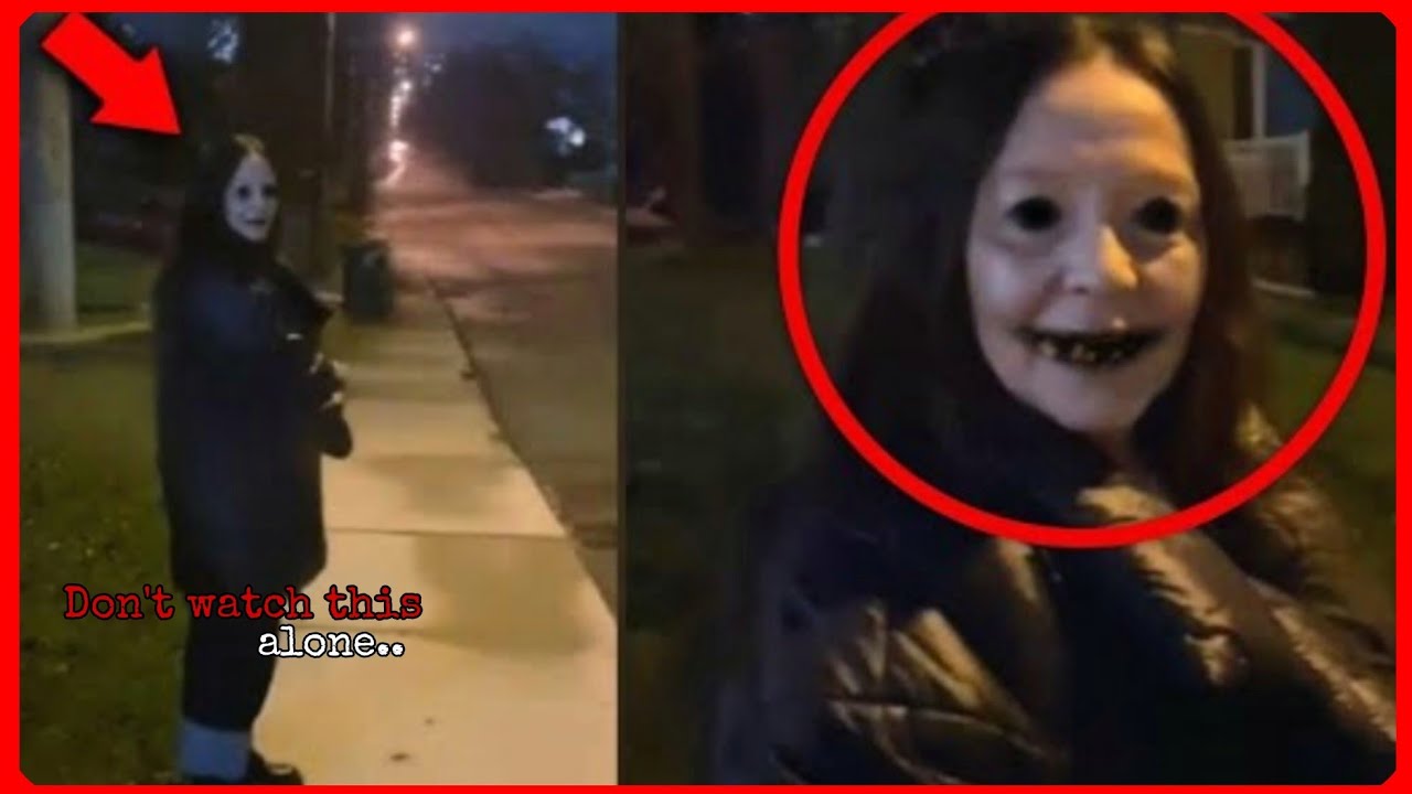 10 REAL GHOST VIDEOS that are HAUNTING INTERNET! • (Scary Comp. 1 ...
