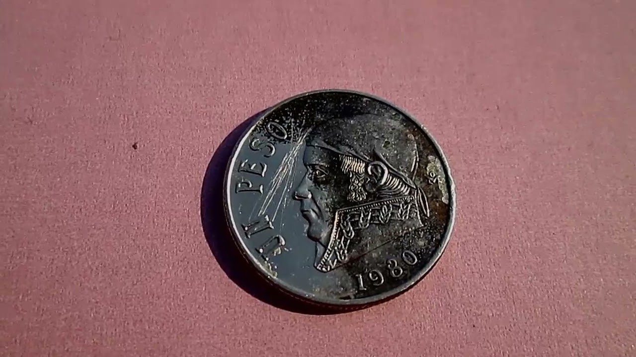 MEXICO UN PESO 1980 (((Sabes Cual Es El Valioso Aquí Te Lo Decimos ...
