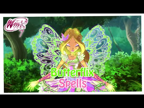 Winx Club Season 7 - Flora Butterflix Spells - English