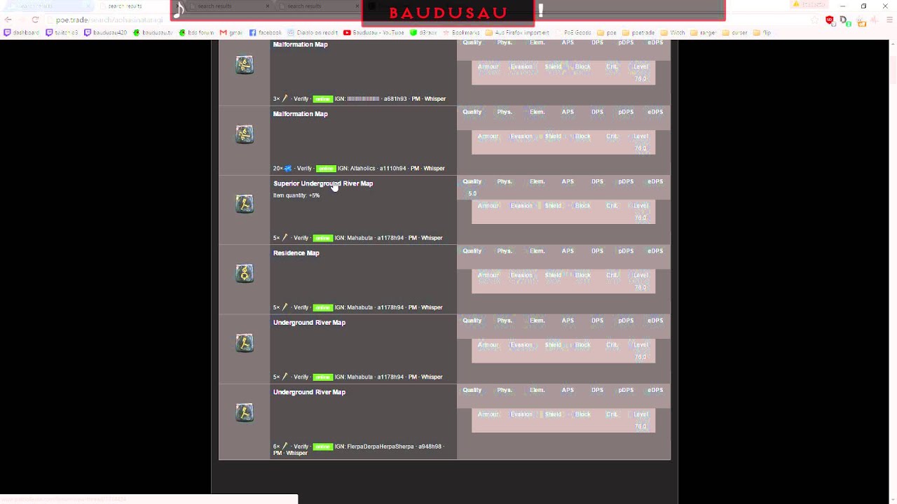 [PoE] Maps - YouTube