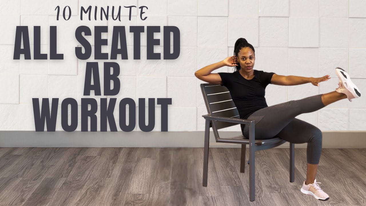 10-Minute Seated Ab Workout: Burn Belly Fat & Strengthen Core ...