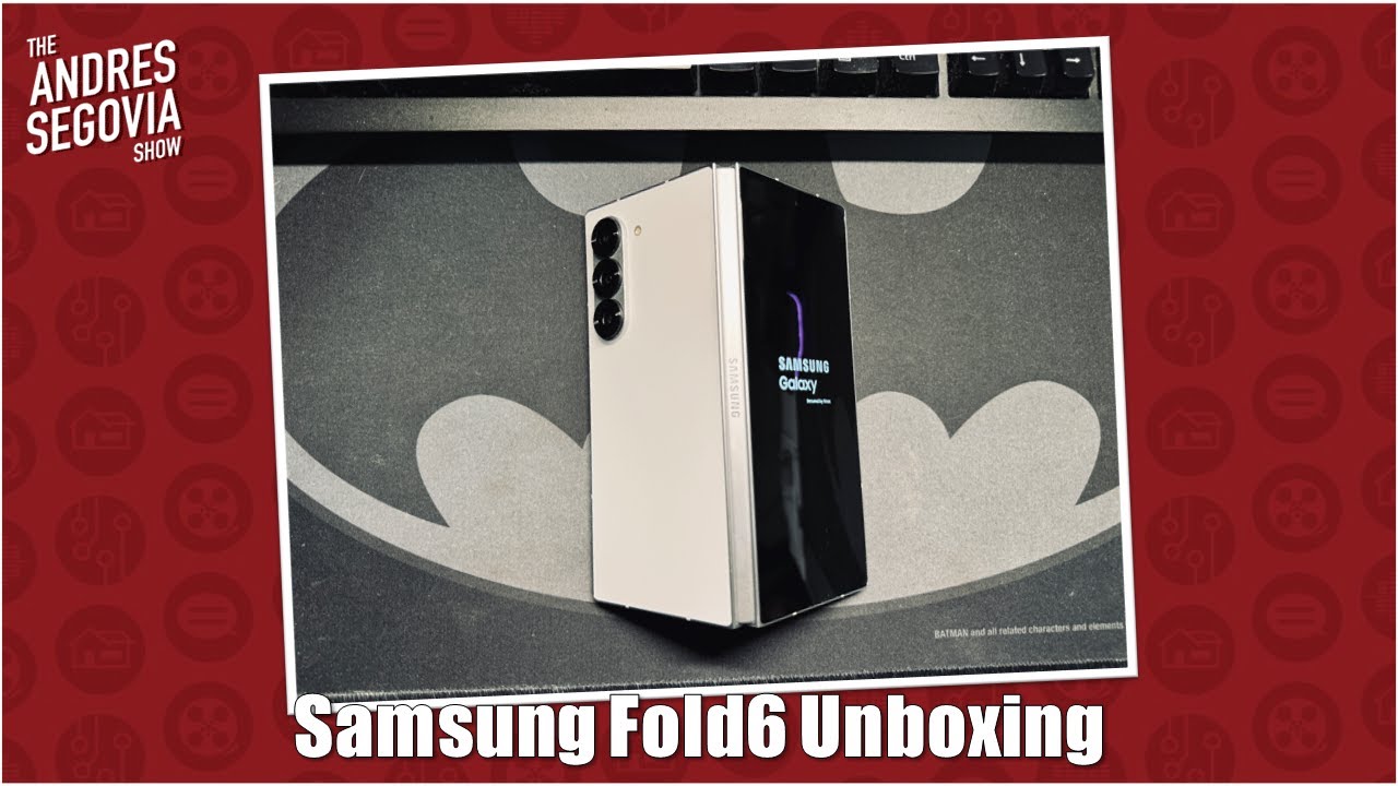 Samsung Galaxy Fold6 Unboxing & Size Comparison! - YouTube