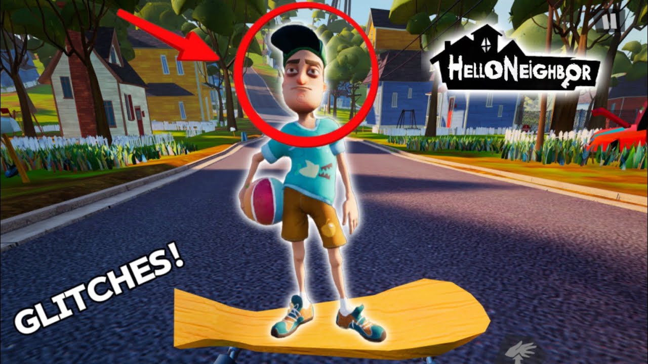 Doing hello Neighbor glitches - YouTube
