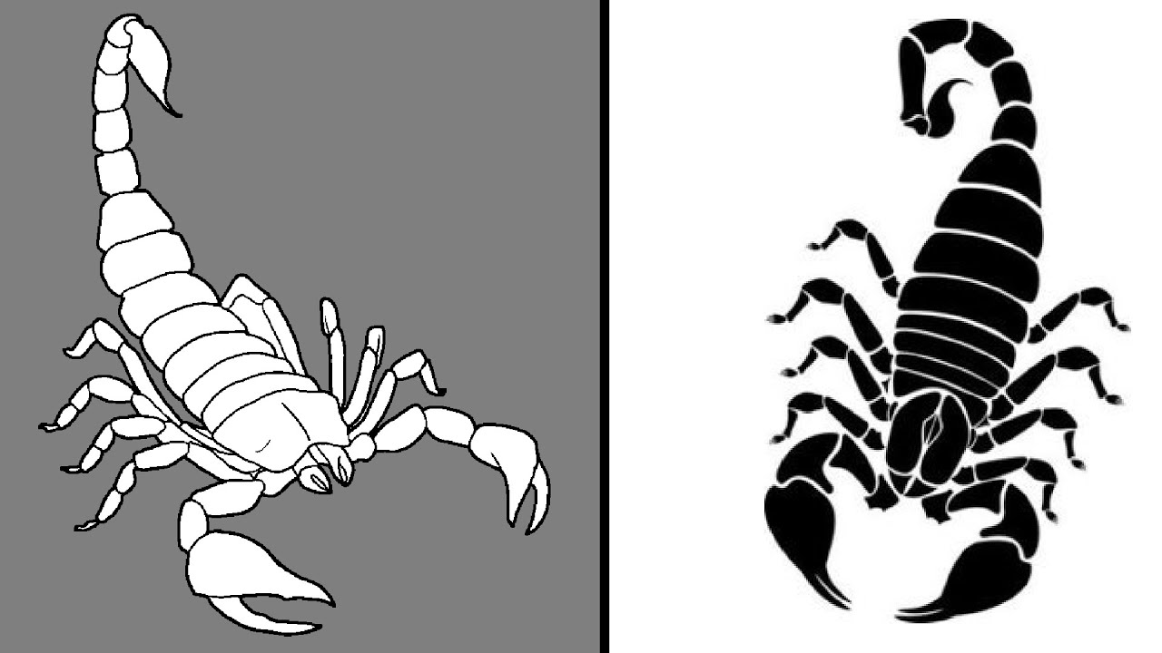 Akrep Resmi Adım Adım Nasıl Çizilir En Kolay En Basit Nasıl Yapılır ...