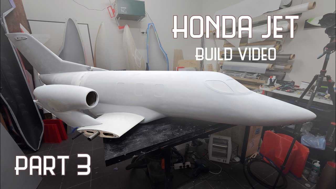 RC HONDA JET scratch build part 3 - YouTube