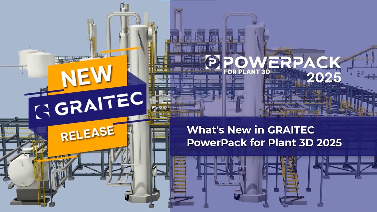 What’s new in PowerPack for Plant 3D 2025 - YouTube