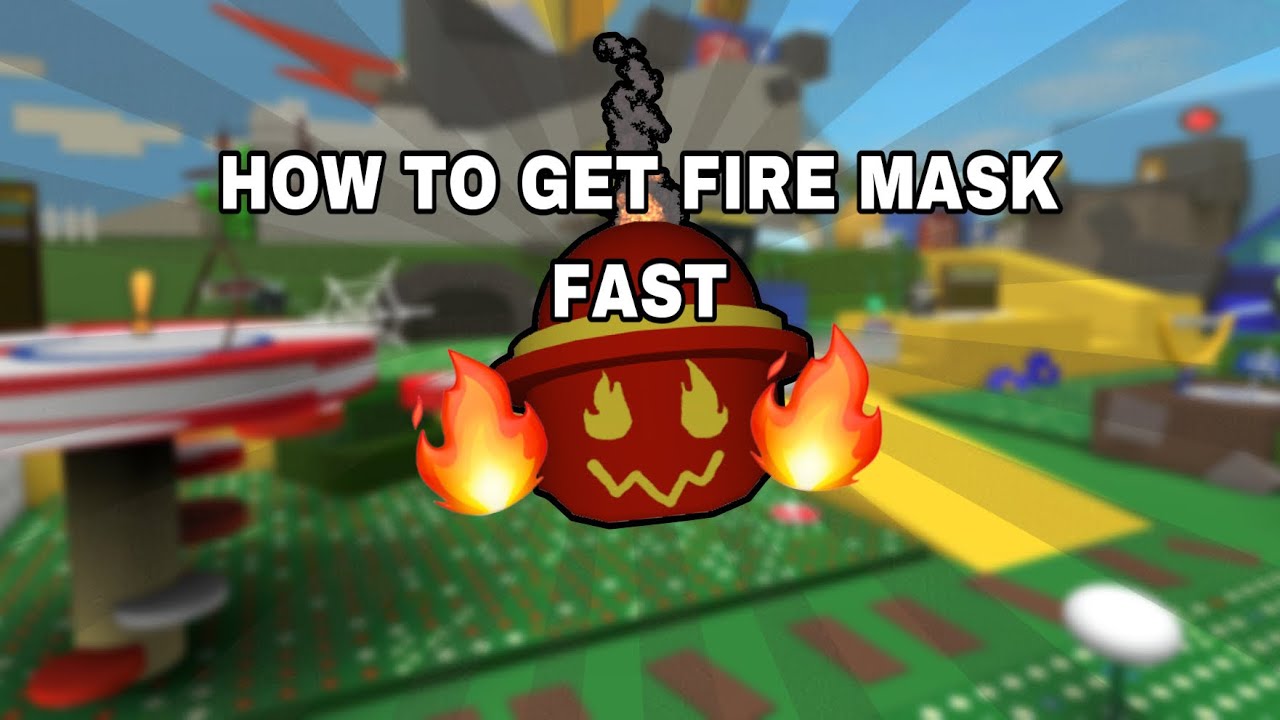 HOW TO GET FIRE MASK FAST 💨 - YouTube