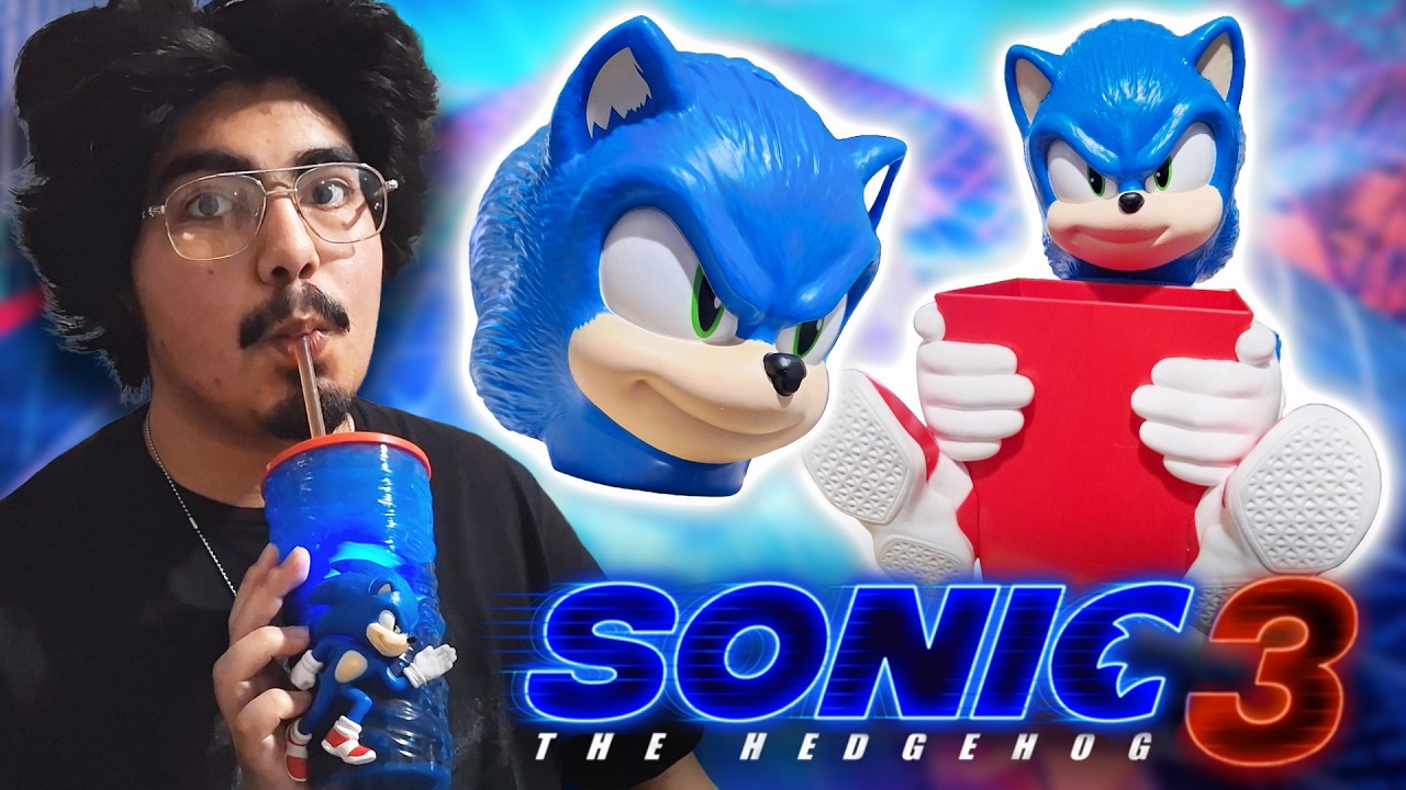 I Bought EVERY Sonic Movie 3 Popcorn Bucket! - YouTube