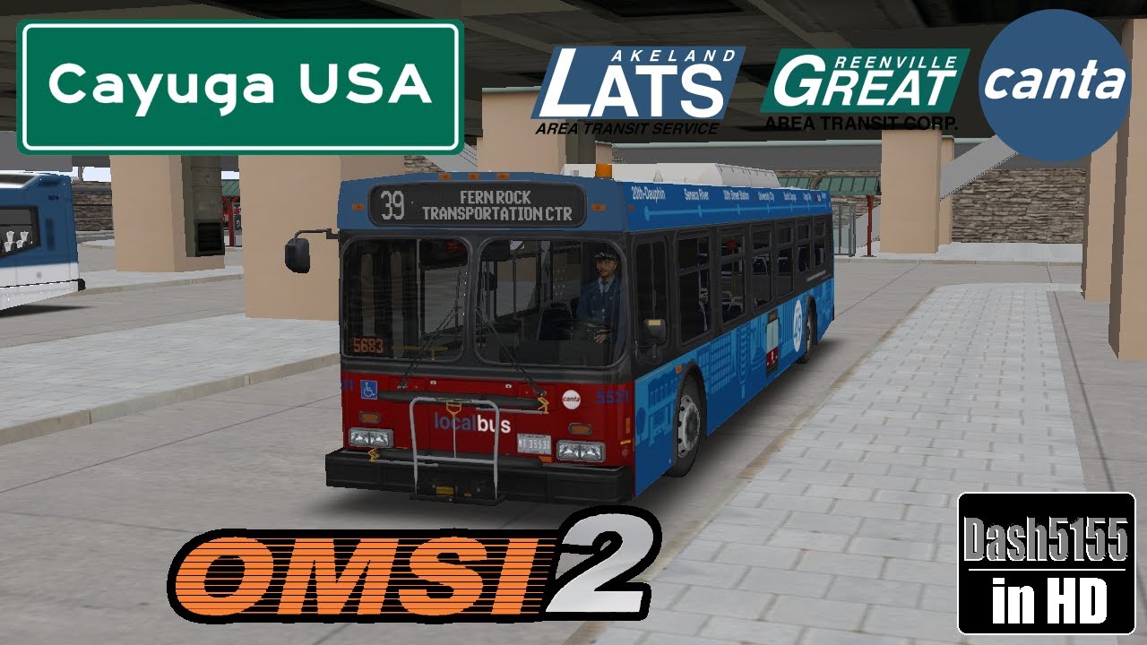 The West Busway in Cayuga City! - OMSI 2 - YouTube