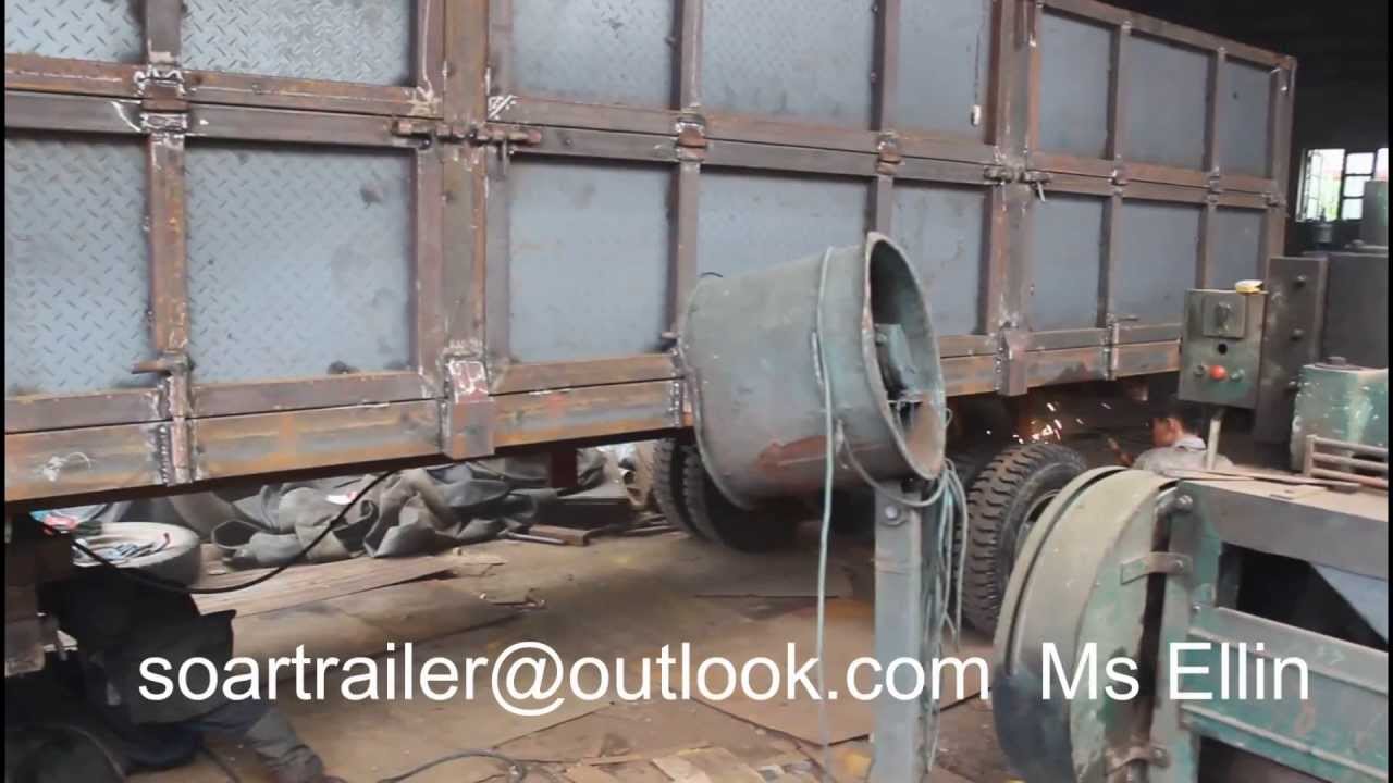 farm trailer/Small and medium-sized agricultural trailer/semi-trailer ...