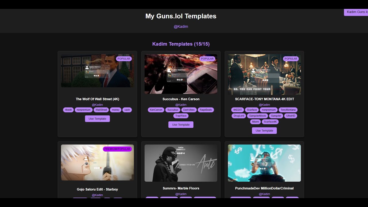 The Best guns.lol Templates: Easy Tutorial & Tips for Beginners - YouTube