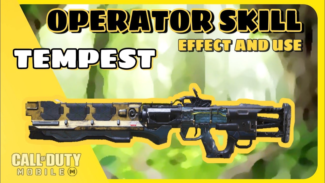 Tempest 🔥| Operator Skills | Tips & Tricks| COD Mobile | Call of Duty ...