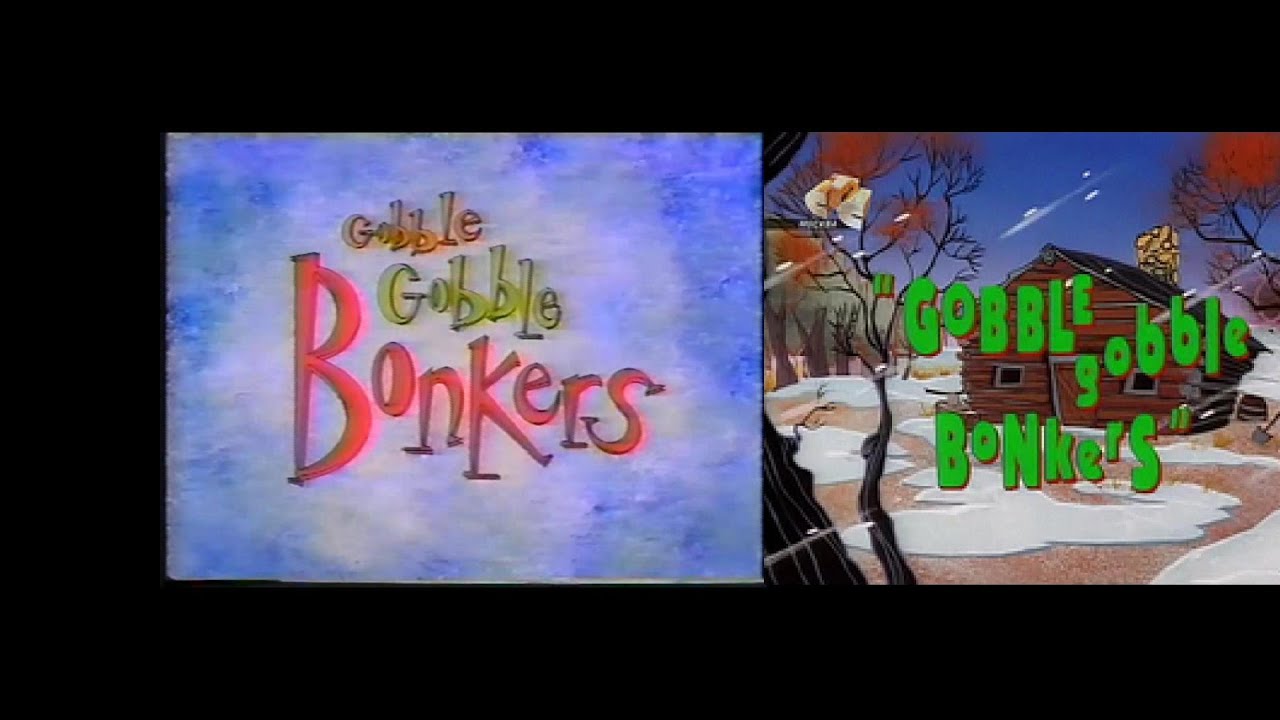 Thanksgiving Review Of The Disney's Bonkers Short: "Gobble, Gobble ...