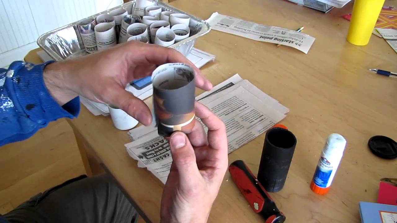 How to make paper pots for easy seedling transplant - YouTube