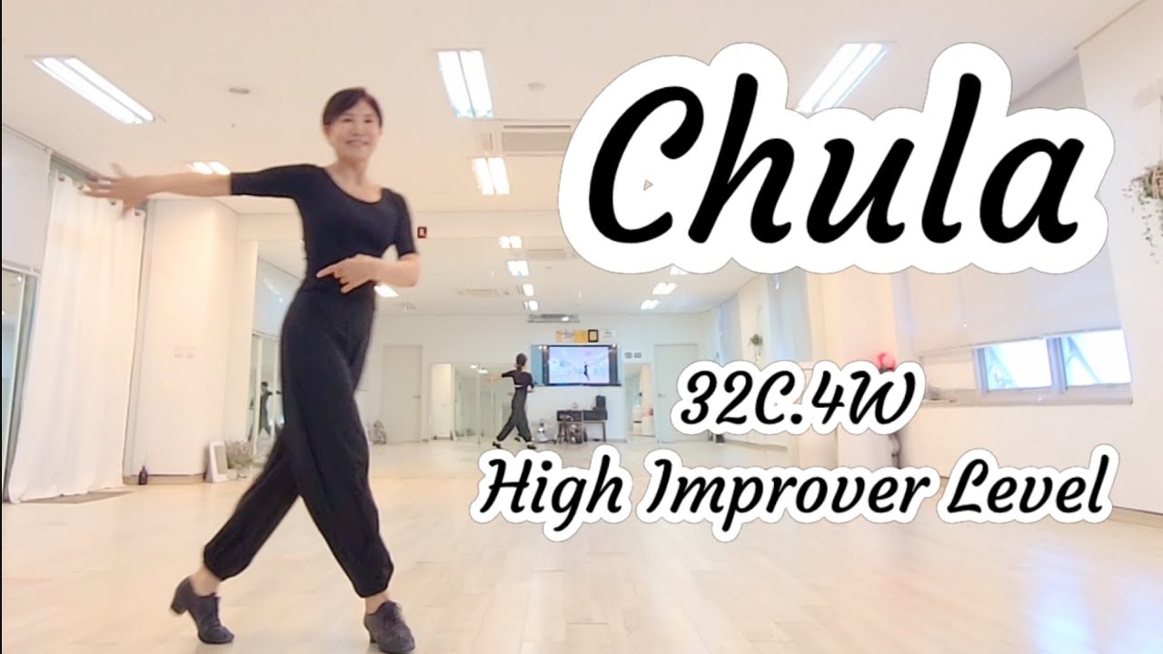 #위례희라인댄스 (높은 초중급) Chula Linedance (Demo) - YouTube