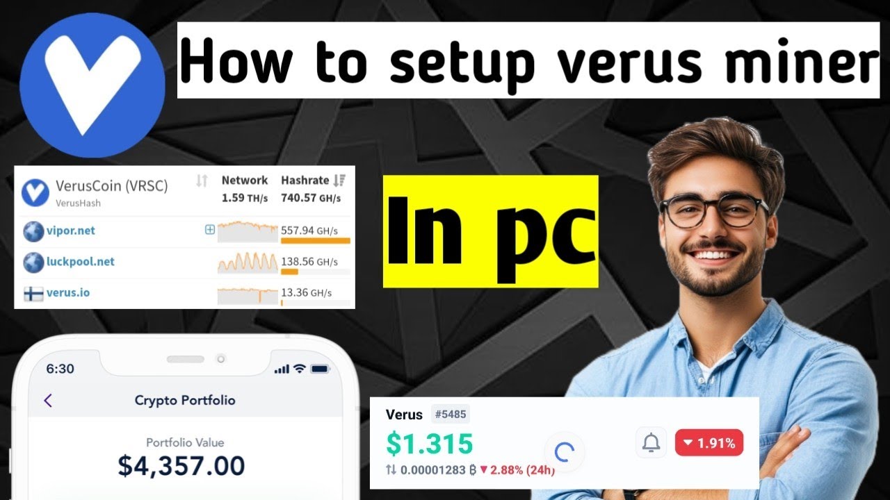 Verus mining guide | how to setup verus miner in pc | verus mining ...