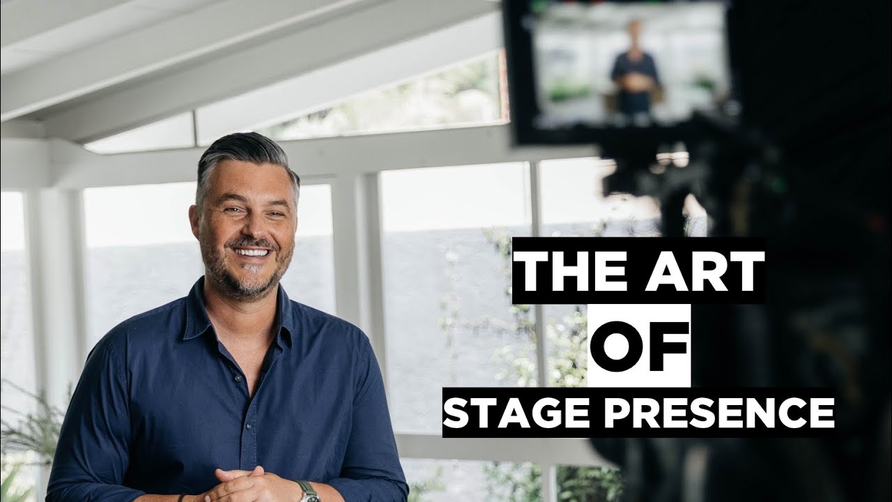Quickly MASTER Your Stage Presence - YouTube