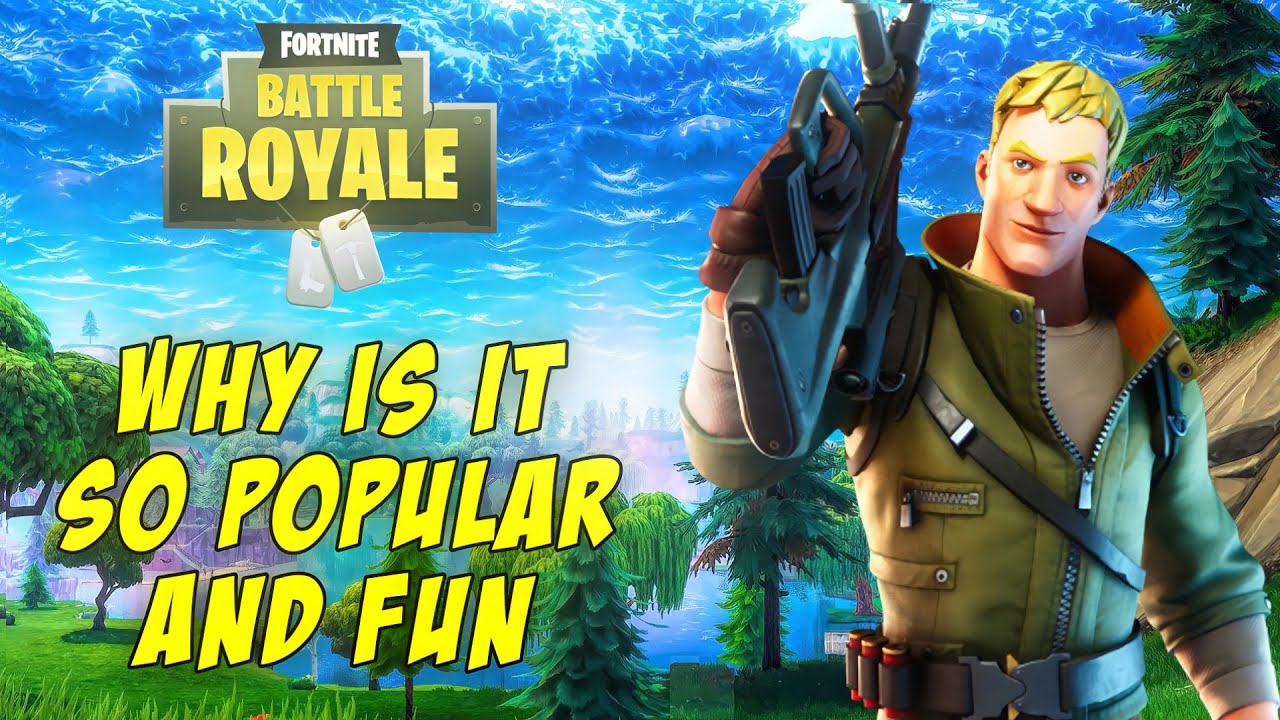 WHY FORTNITE IS SO POPULAR AND FUN?!! - YouTube