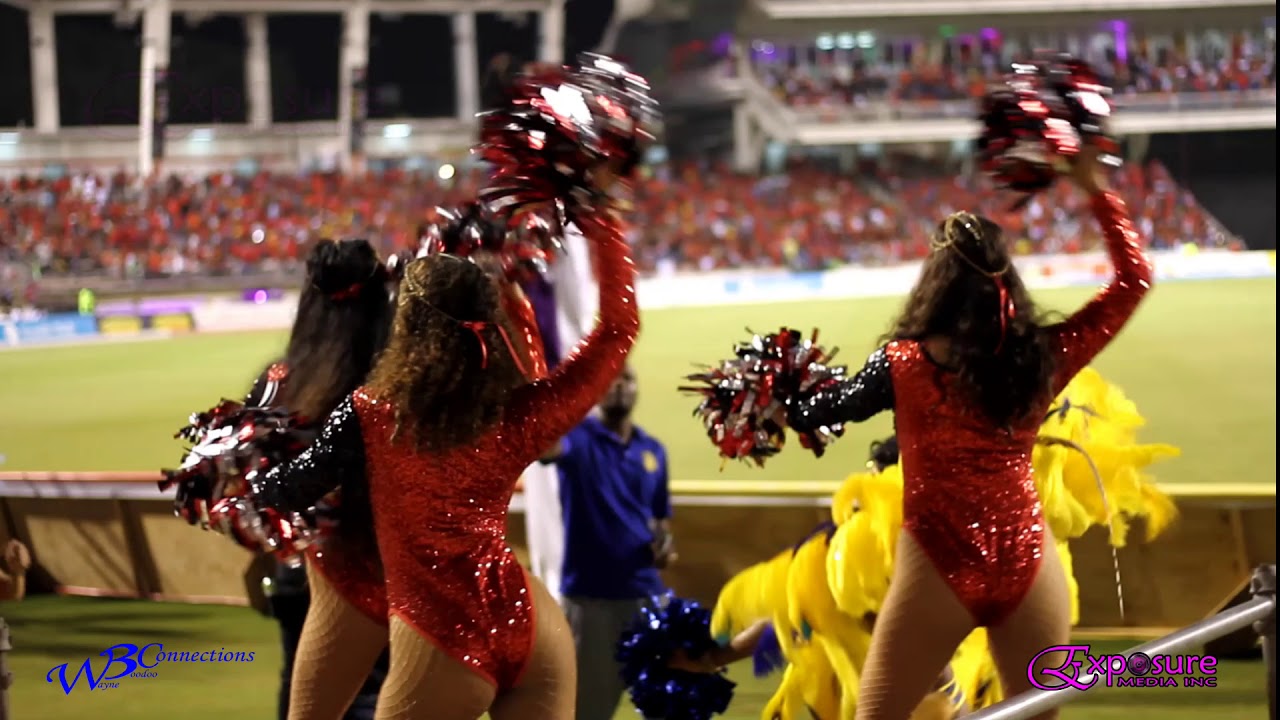 Cheerleader Action at CPL Finals 2017 | Exposure Media Inc - YouTube