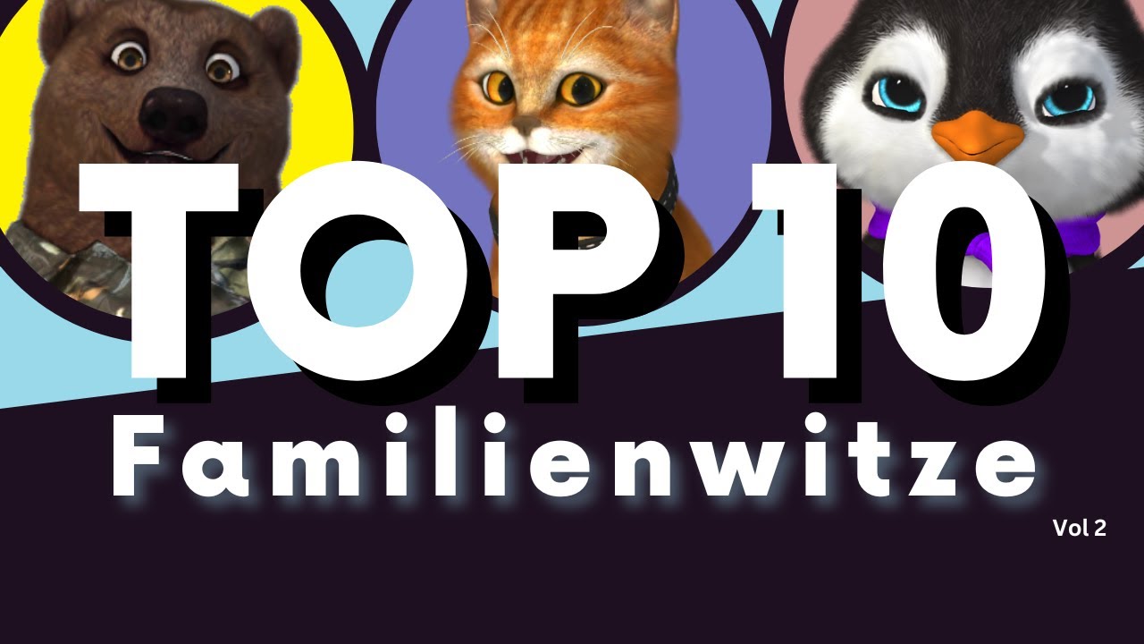 Die 10 lustigsten Familienwitze | Vol. 2 - YouTube