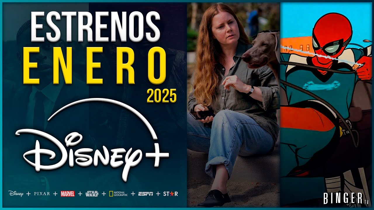 Estrenos DISNEY PLUS ENERO 2025 | Series y Películas - YouTube