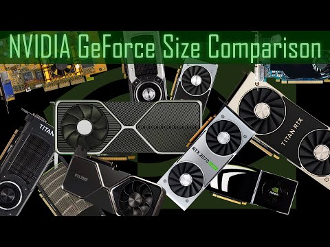 GeForce Videocards Size Comparison - YouTube