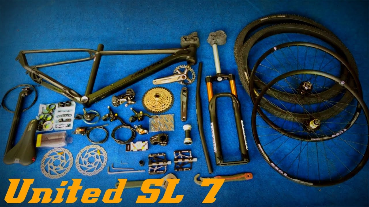 Merakit Sepeda MTB | United SL7 - YouTube