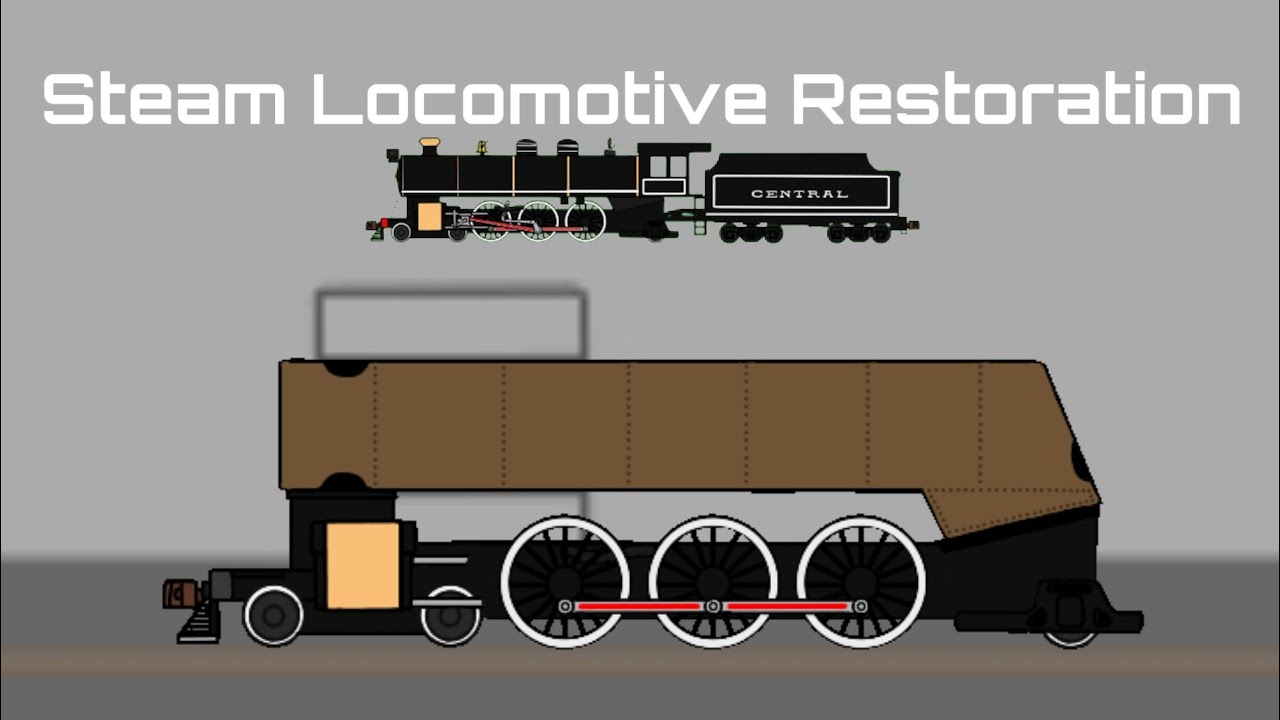 Steam Locomotive Restoration | Short Animation - YouTube