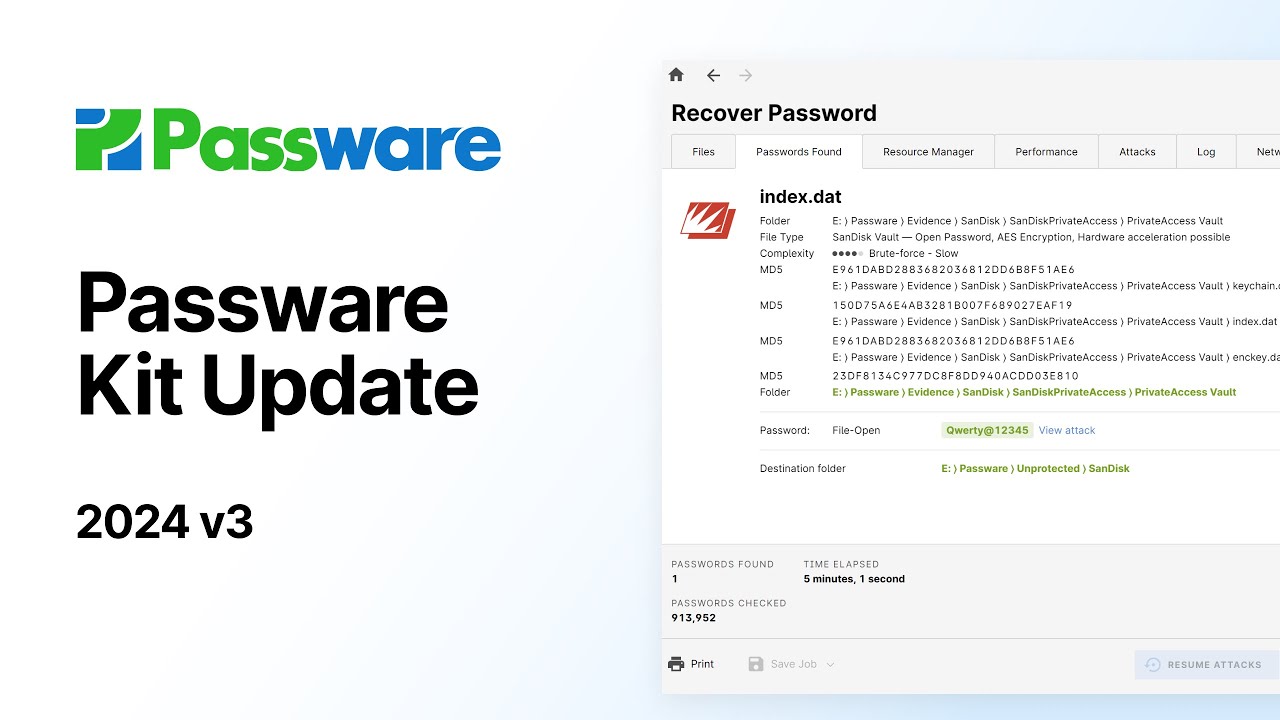 What's New in Passware Kit 2024 v3 - YouTube