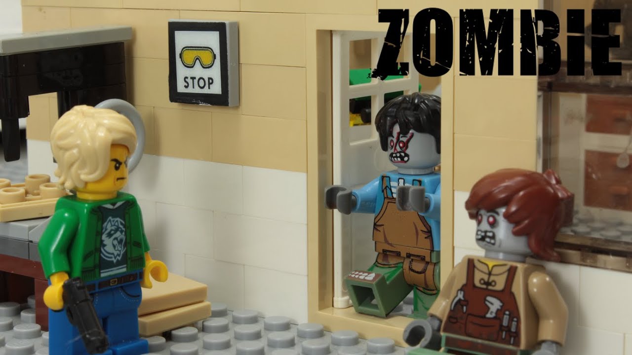 Lego Zombie Apocalypse - Zombie Hunter Episode 15 Stop Motion Animation ...