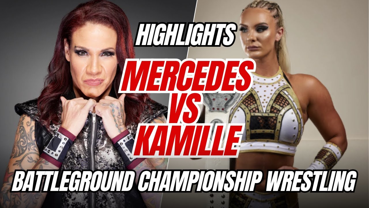 Fan Cam Highlights: Mercedes Martinez vs Kamille | NWA Womens ...