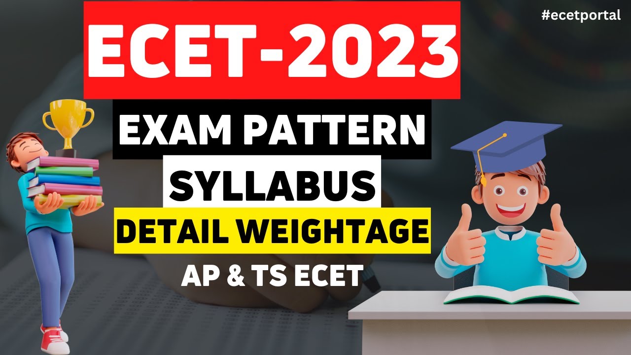 "ECET 2023 Exam: Syllabus, Exam pattern, Detailed weightage" - YouTube