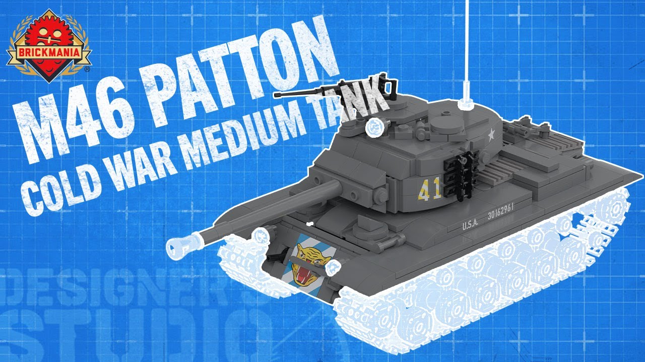 M46 Patton - Brickmania Designer's Studio - YouTube
