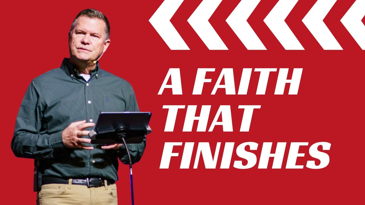 A Faith That Finishes-SERMON ONLY-Pastor Greg Davenport - YouTube