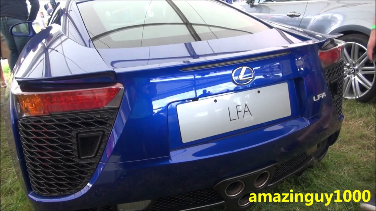Lexus LFA Details + Acceleration at CarFest 2012 Full HD!!! - YouTube