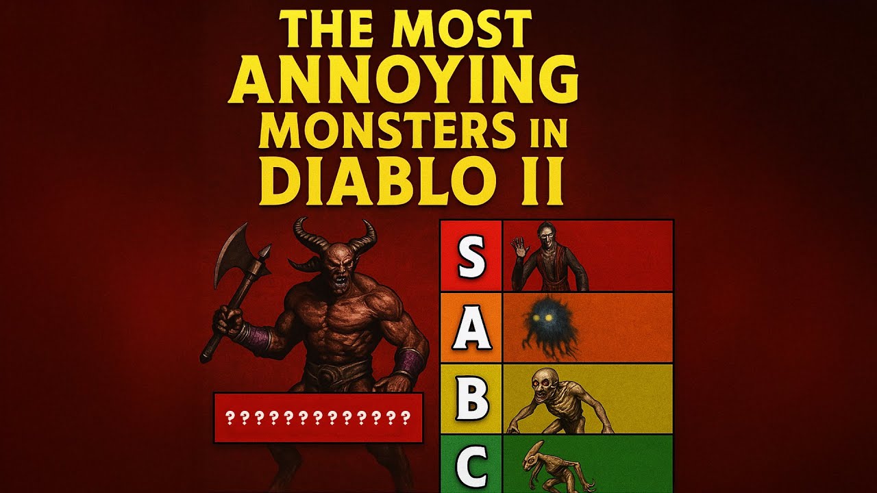 Top 10 Most Annoying Monsters in Diablo 2 - YouTube