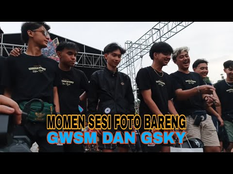 BIKIN HEBOH‼️MOMEN SESI FOTO BARENG GWSM DAN GSKY