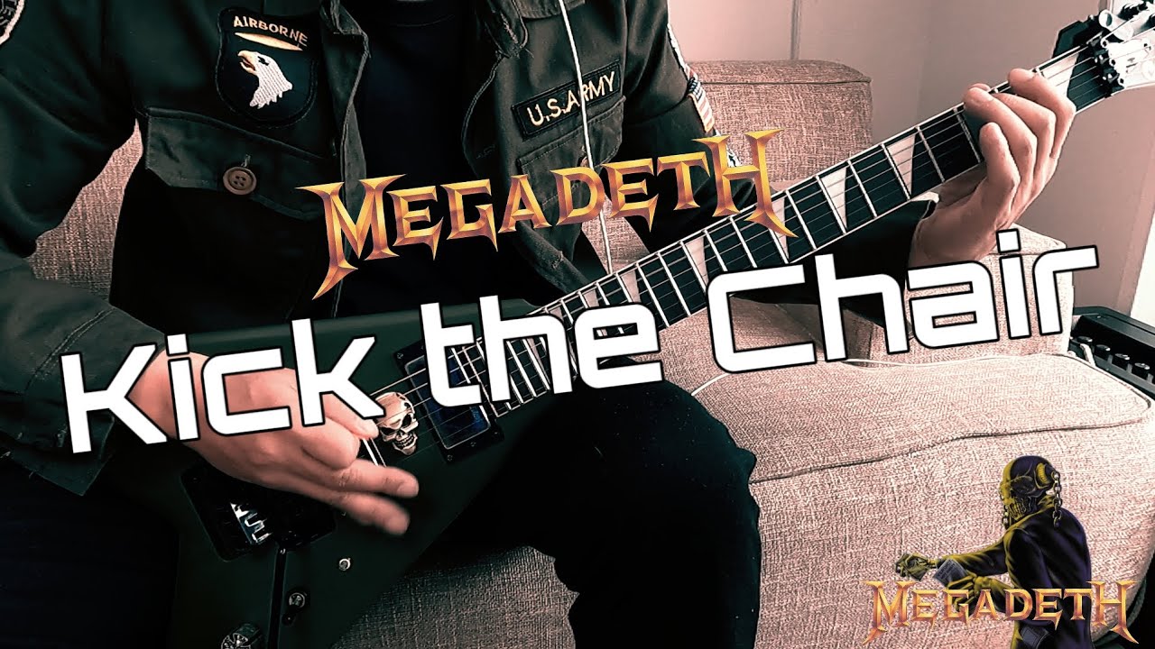 Megadeth - Kick the Chair (guitar cover) Jackson J32 King V - YouTube