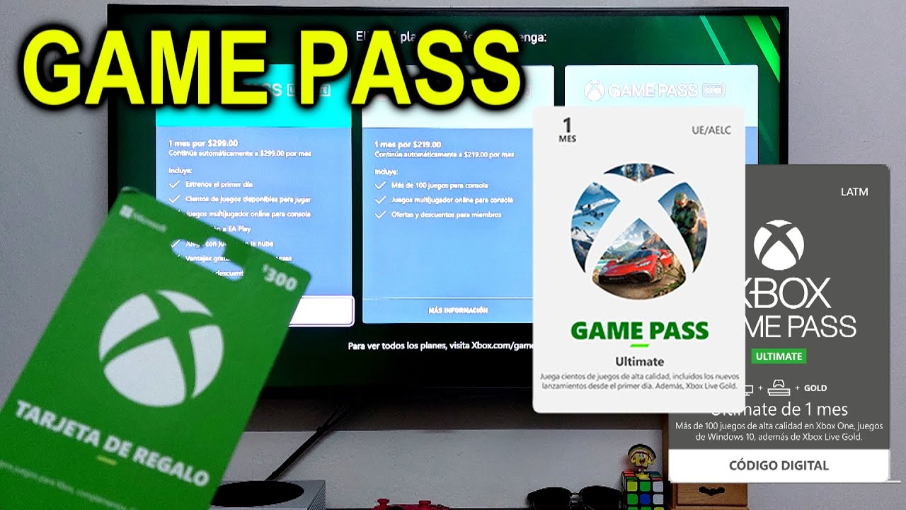 COMO COMPRAR GAME PASS CON TARJETA DE REGALO EN XBOX SERIES X/S - YouTube
