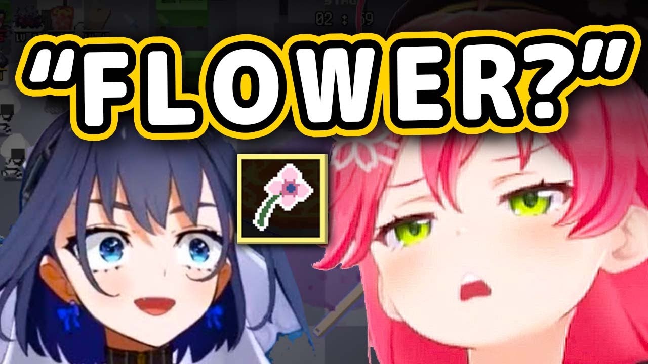 Miko Saying Kronii's "FLOWER" Sounds Surprisingly Hilarious【Hololive ...