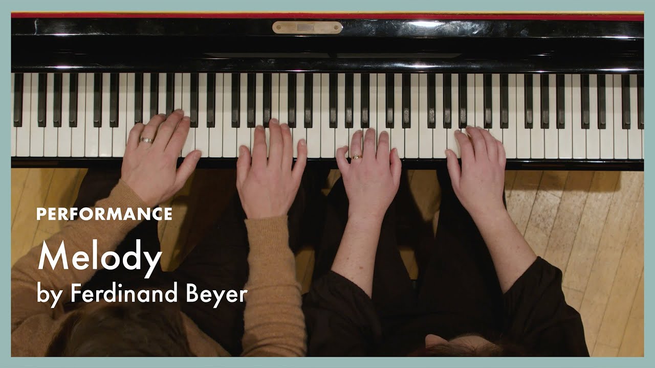 Melody - Beyer (page 20, Literature for the Piano Book 1) - YouTube