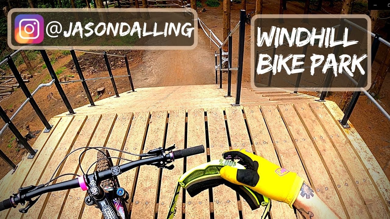 WINDHILL BIKE PARK - POV - RED RUN - YouTube