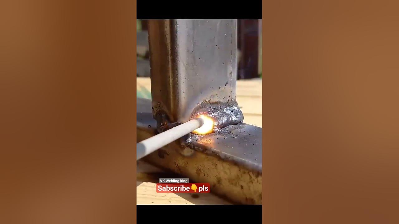 welder's secret trick for large gaps in thin metal | stickwelding square tubing #shorts #welding ...