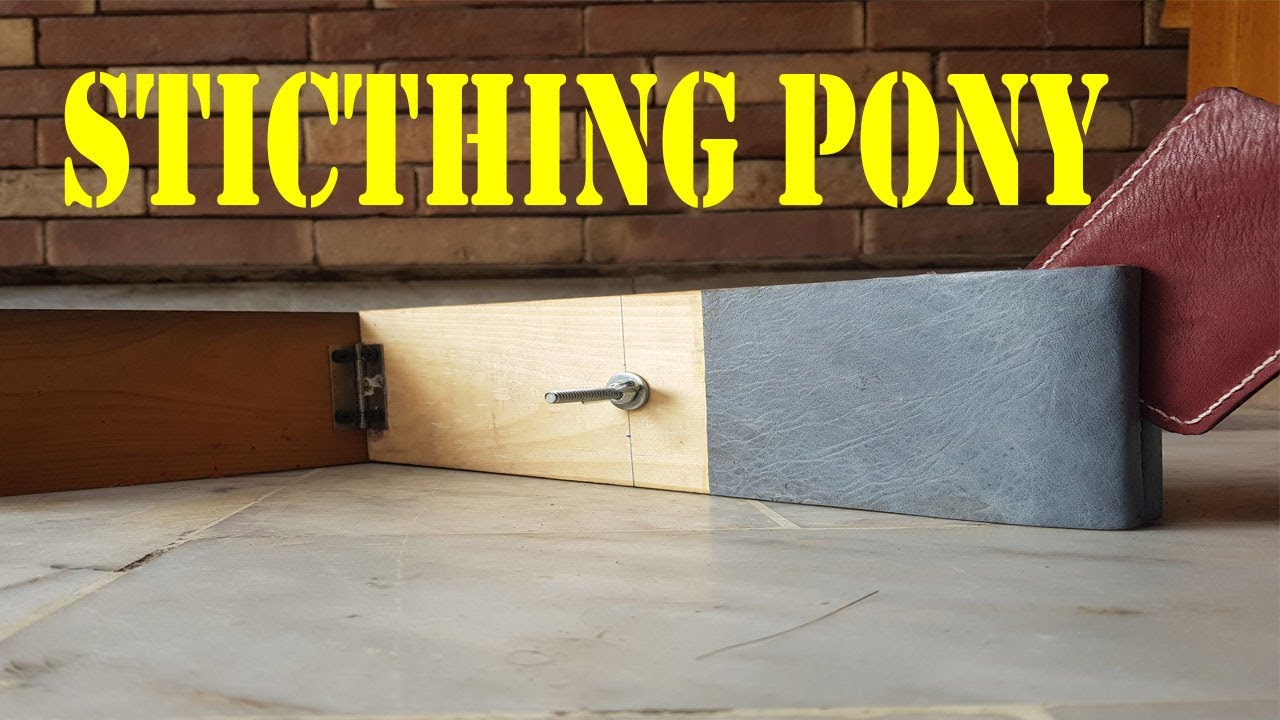 Stitching Holder | Stitching Pony | How to make stitching pony - YouTube