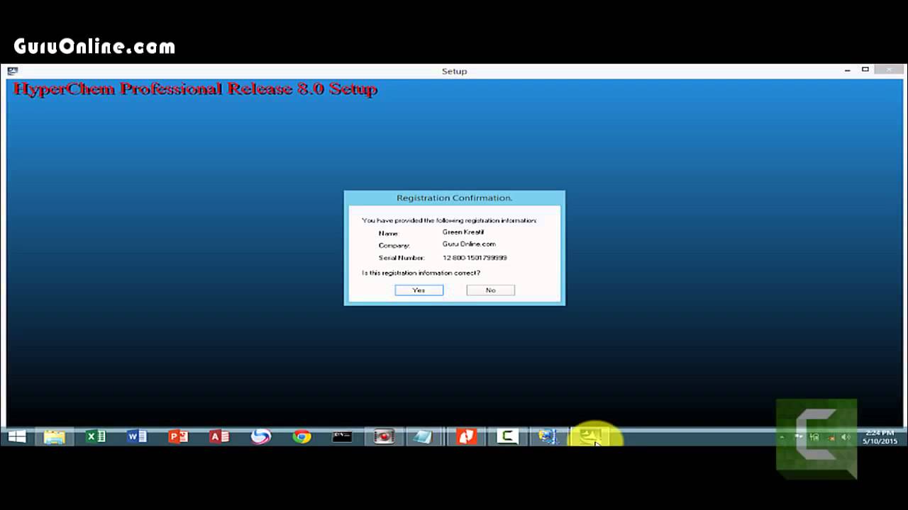 Tutorial Hyperchem Materi 1 Cara Install Hyperchem - YouTube