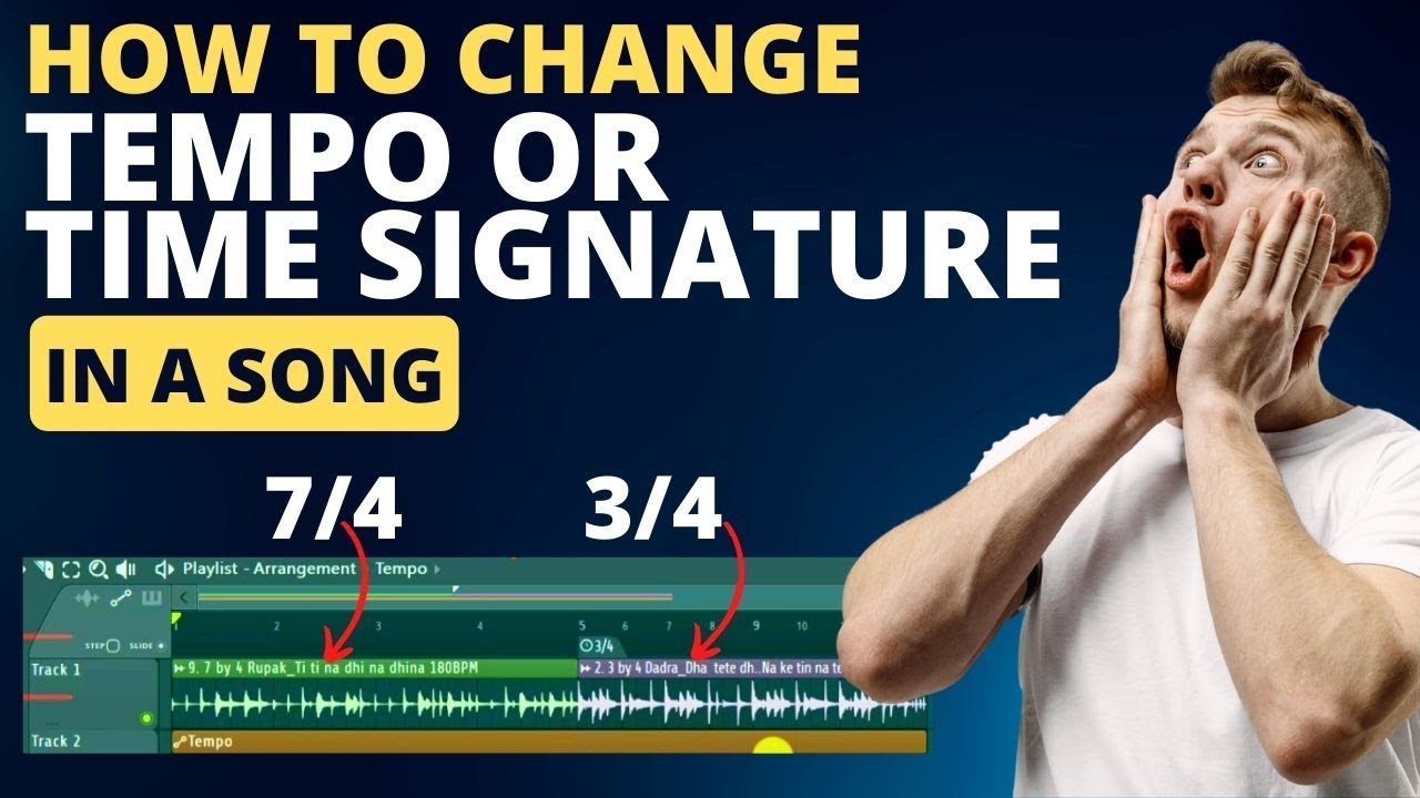 How to change Tempo or Time Signature in one song? Audio Time ...