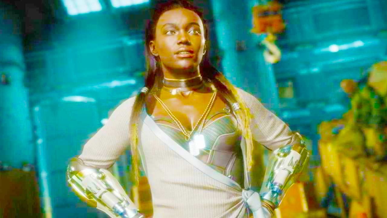 Mortal Kombat 11 - Jacqui Briggs Simultaneity Skin Performs Intro ...